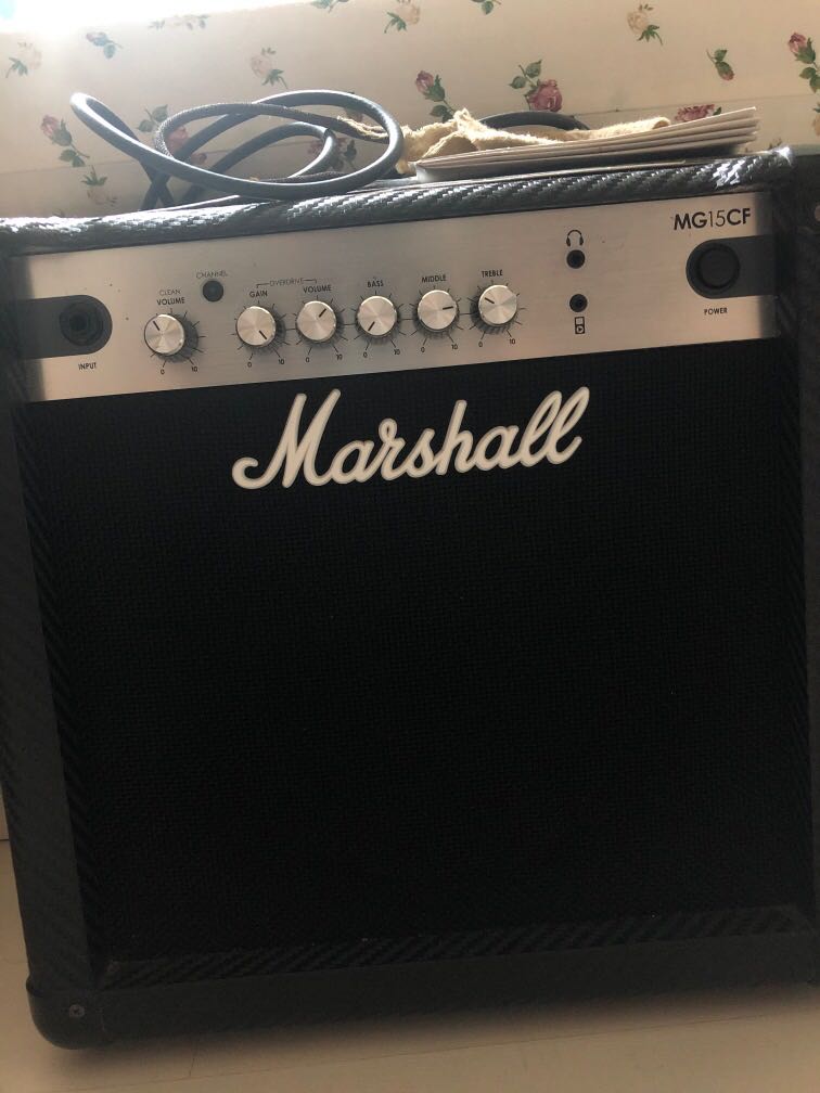 Marshall MG15CF Guitar Amplifier, Hobbies & Toys, Music & Media, Music ...