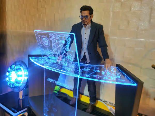 tony stark work table