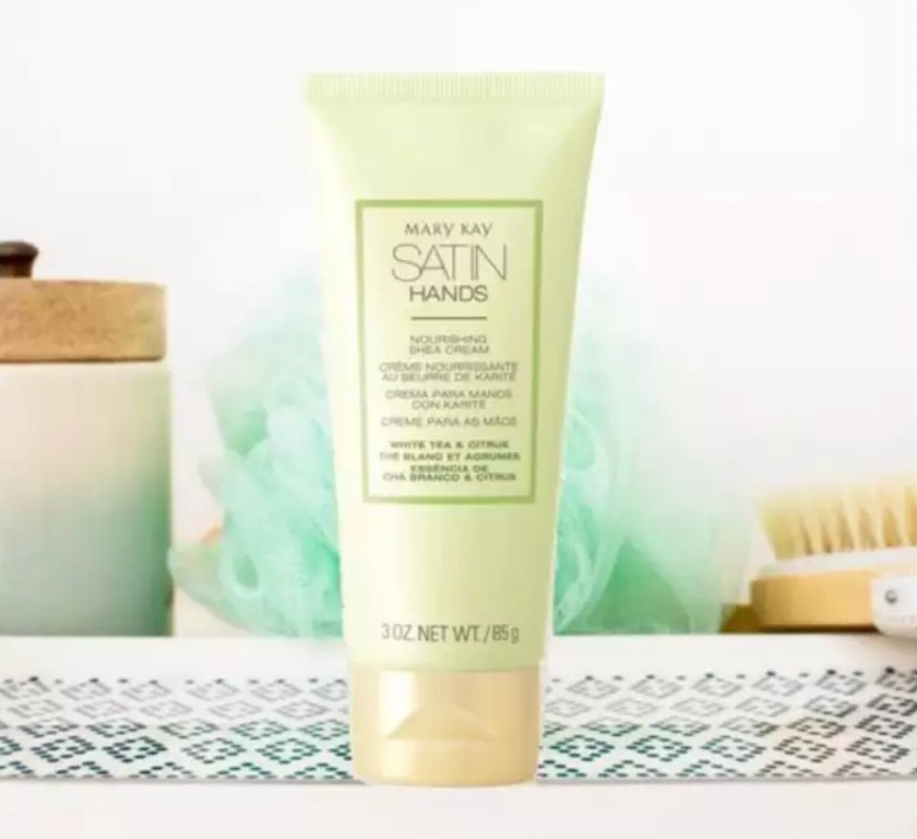 Mary Kay: White Tea & Citrus Satin Hands® Nourishing Shea Cream, Beauty ...