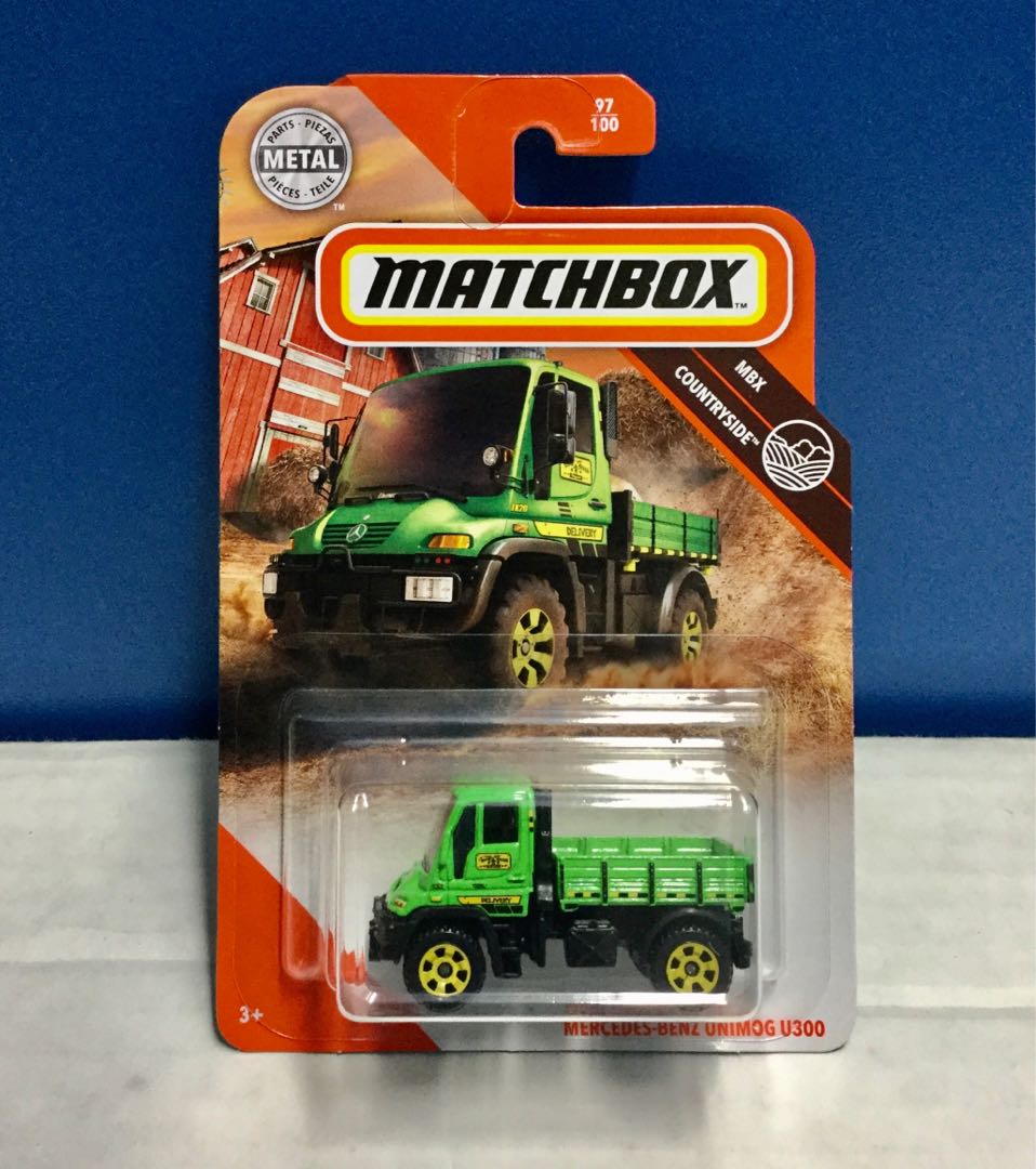 Matchbox Mercedes Benz Unimog U300, 興趣及遊戲, 旅行, 旅遊 - 旅行必需品及用品 - Carousell