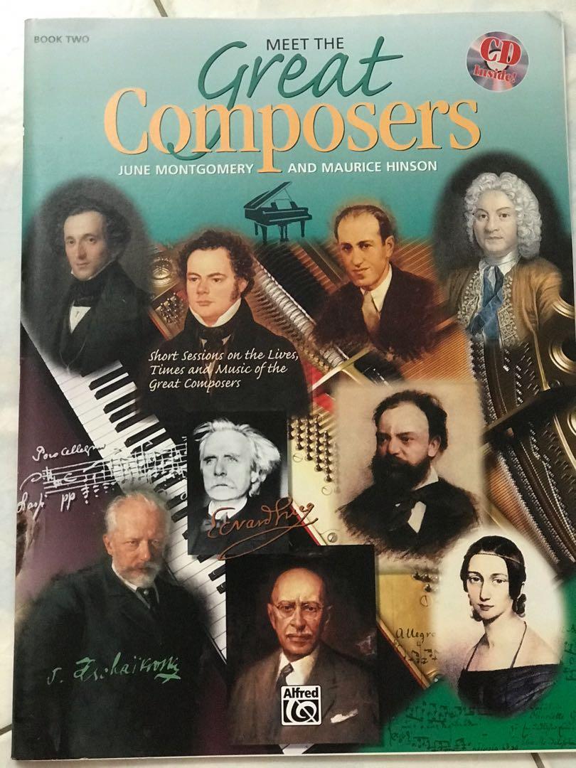 Piano history:Meet the great Composers Book 2, Hobbies & Toys, Books & Magazines, Children's ...
