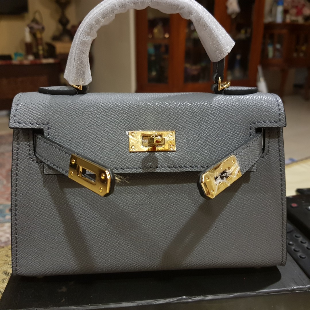 Mini Kelly Handcarry/Sling, Luxury, Bags & Wallets on Carousell
