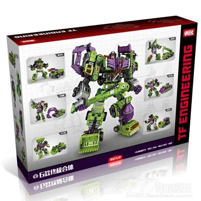NBK Engineering Devastator Combiner Transformers, Hobbies & Toys, Toys ...