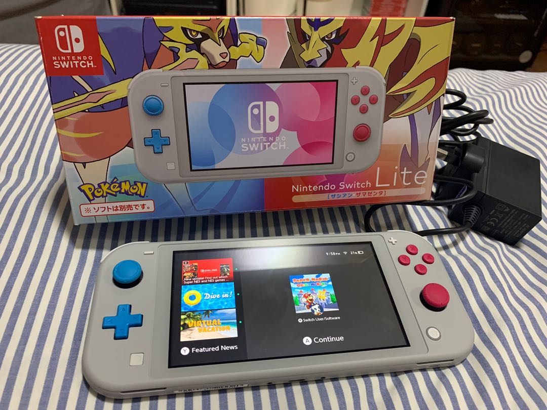Nintendo Switch Lite Pokemon Edition, Video Gaming, Video Games ...