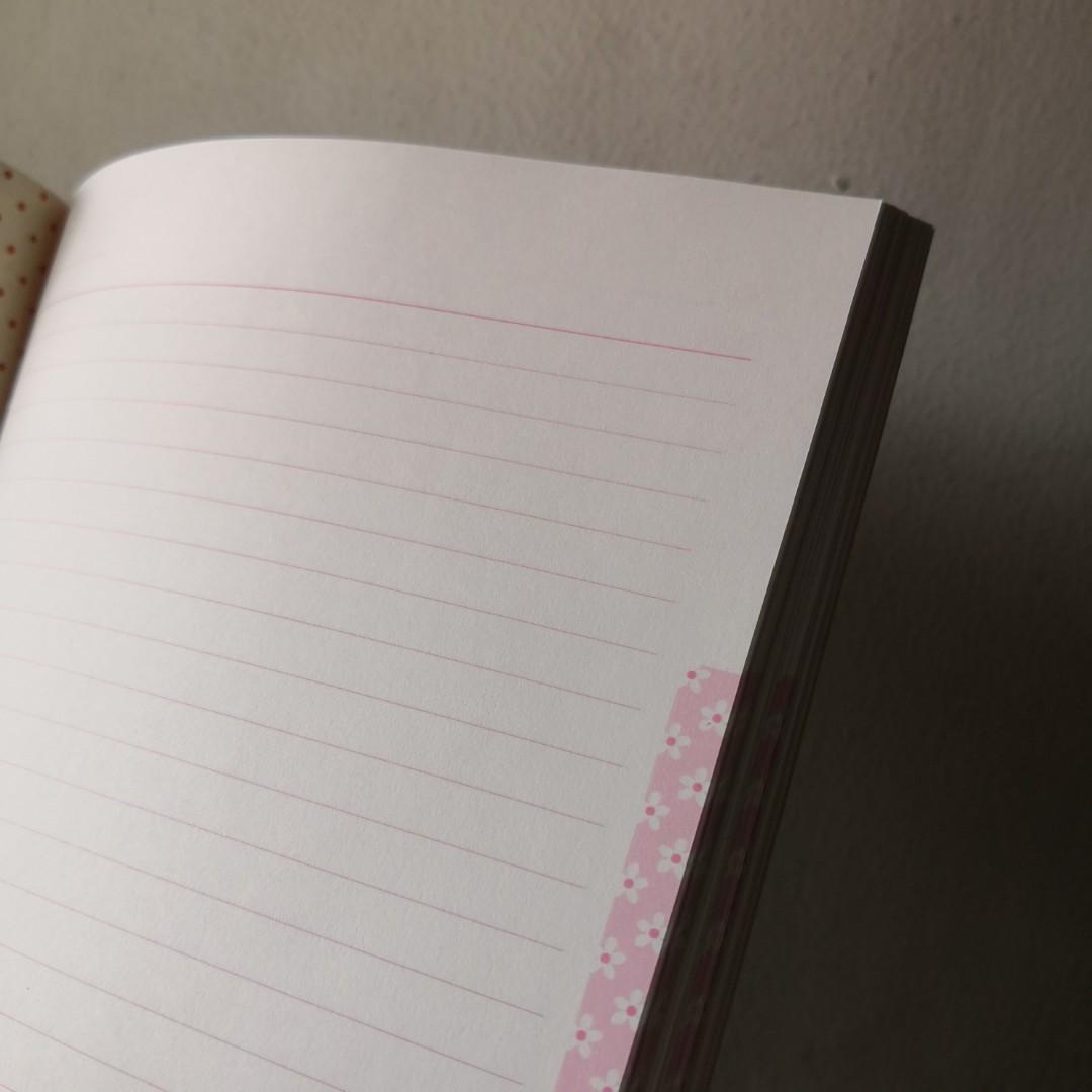 Daiso B5 Ruled Notebook, Hobbies & Toys, Stationary & Craft, Stationery ...