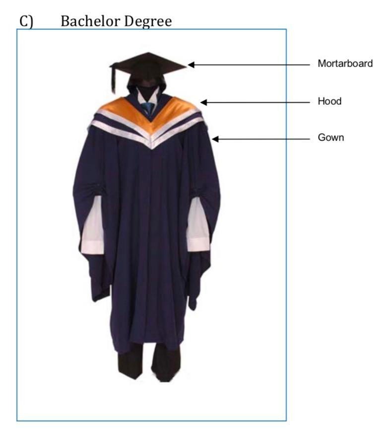 NTU Accountancy / Business Graduation Gown Set, Everything Else on ...