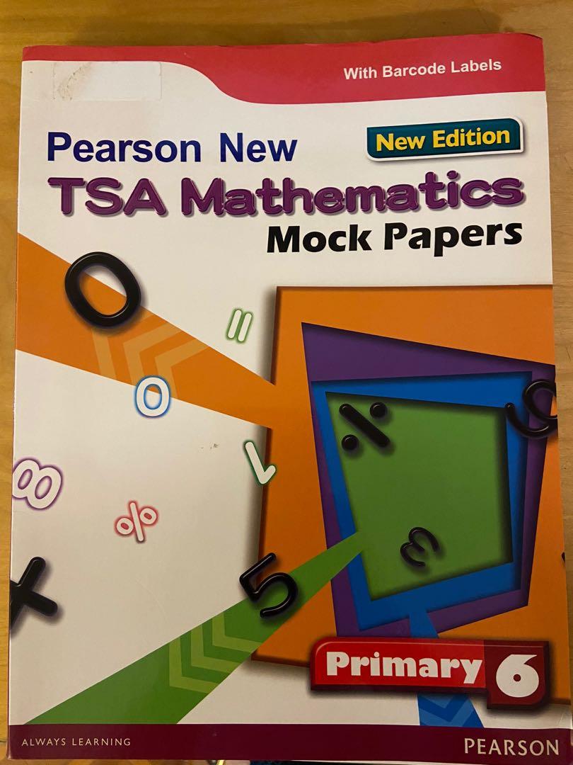 Pearson TSA Maths Mock Papers P6, 興趣及遊戲, 書本 & 文具, 教科書 - Carousell