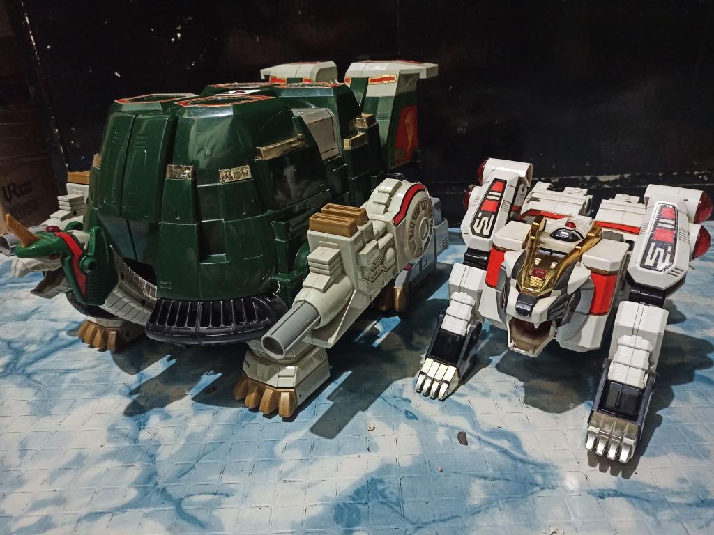 power ranger sentai tor shuttlezord and tigerzord, Hobbies & Toys, Toys ...
