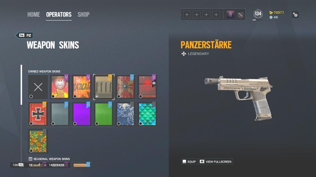 Rainbow Six Siege Account, Lvl 134 70k Renown 46 R6 Credits, Video ...