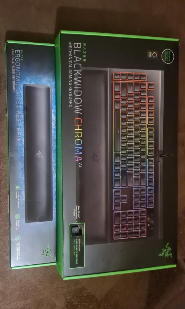 Razer Blackwidow Chroma V2, Computers & Tech, Parts & Accessories ...