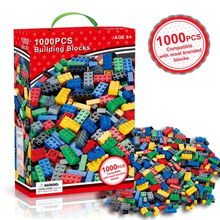 (LAST SET) 1000 BUILDING BLOCK LEGO EDUCATIONAL KIDS TOY BLOCKS ...