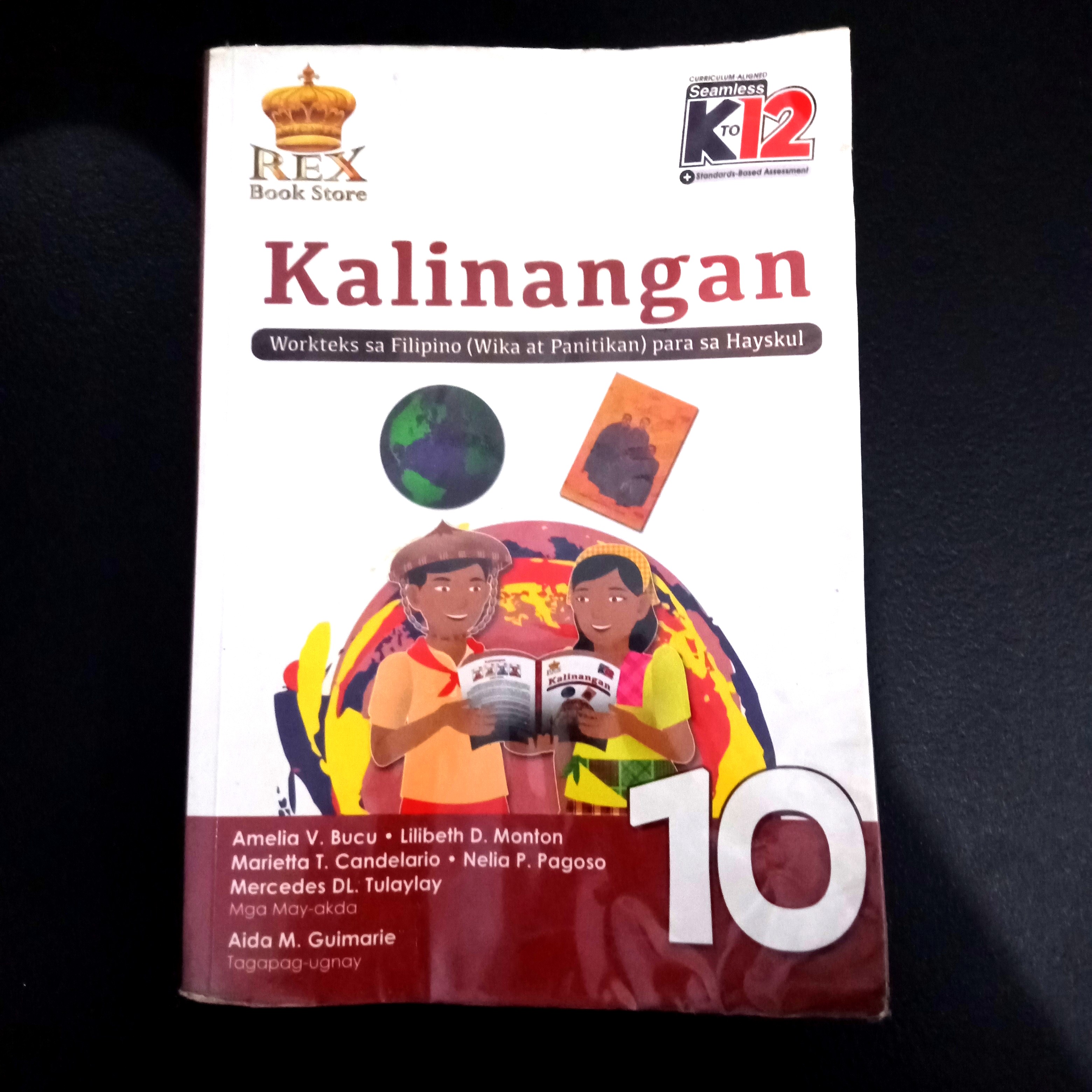 REX Kalinangan Workteks sa Filipino (Wika at Panitikan) Para sa Hayskul ...