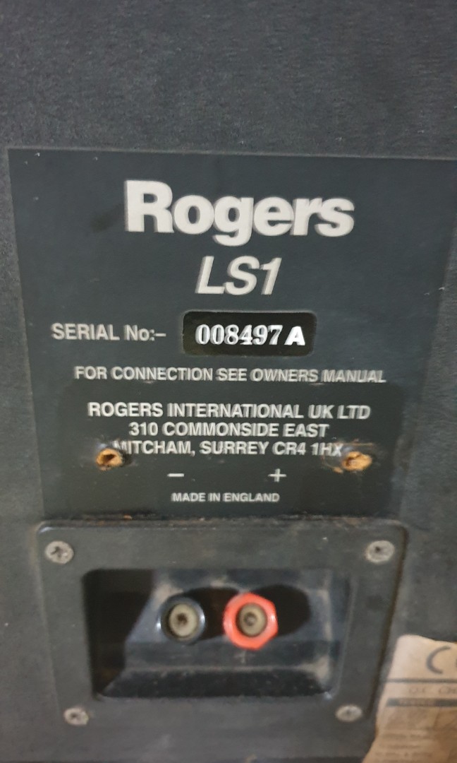 Roger LS1 Speakers, Audio, Soundbars, Speakers & Amplifiers on Carousell