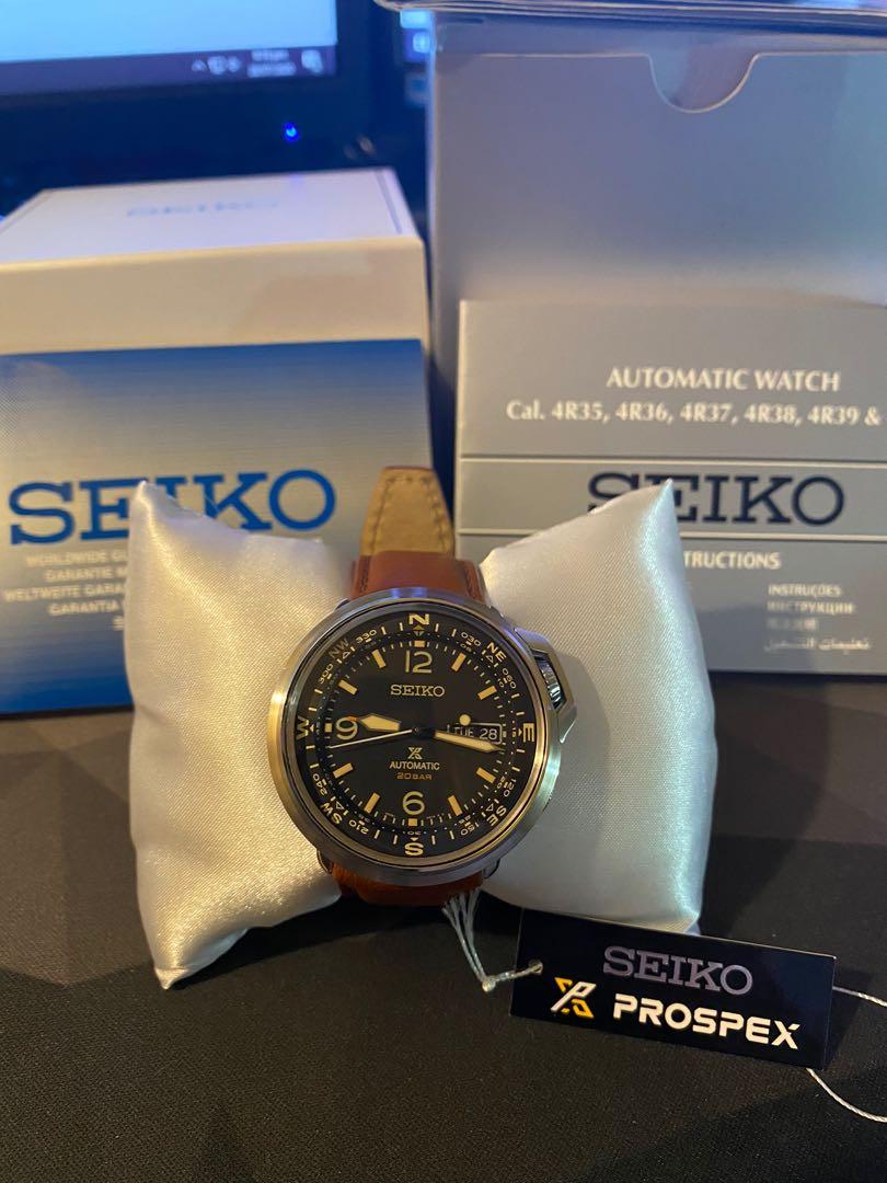 Seiko Field Rotating Compass SRPD31K1 Brown, Men's Fashion, Watches ...