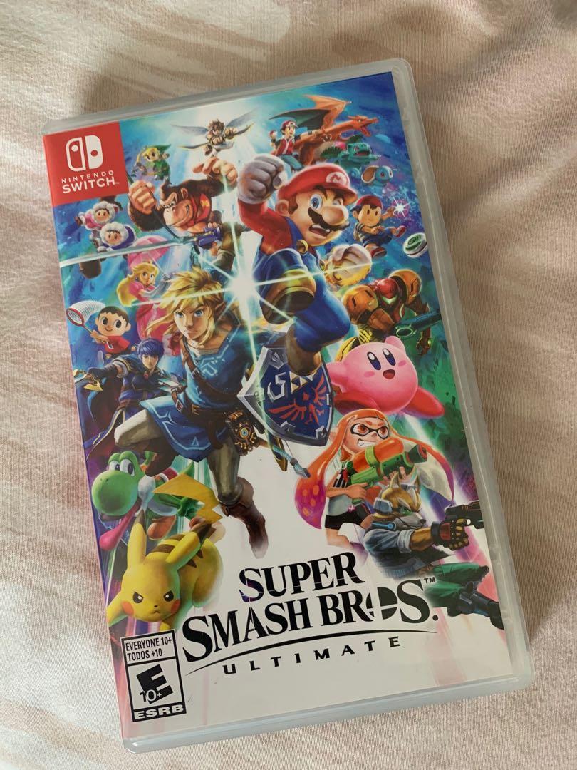 Super Smash Bros Ultimate Nintendo Switch, Video Gaming, Video Games ...