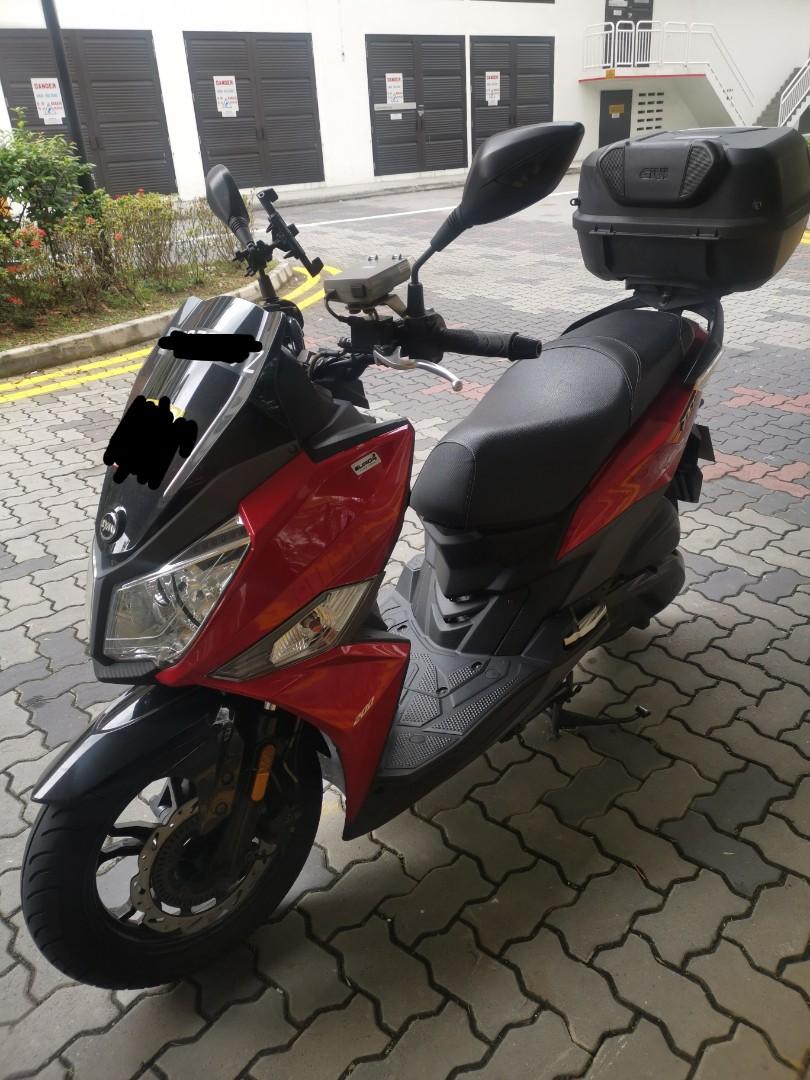 SYM JET 14 200cc (ABS front and back) (slight nego), Motorcycles ...