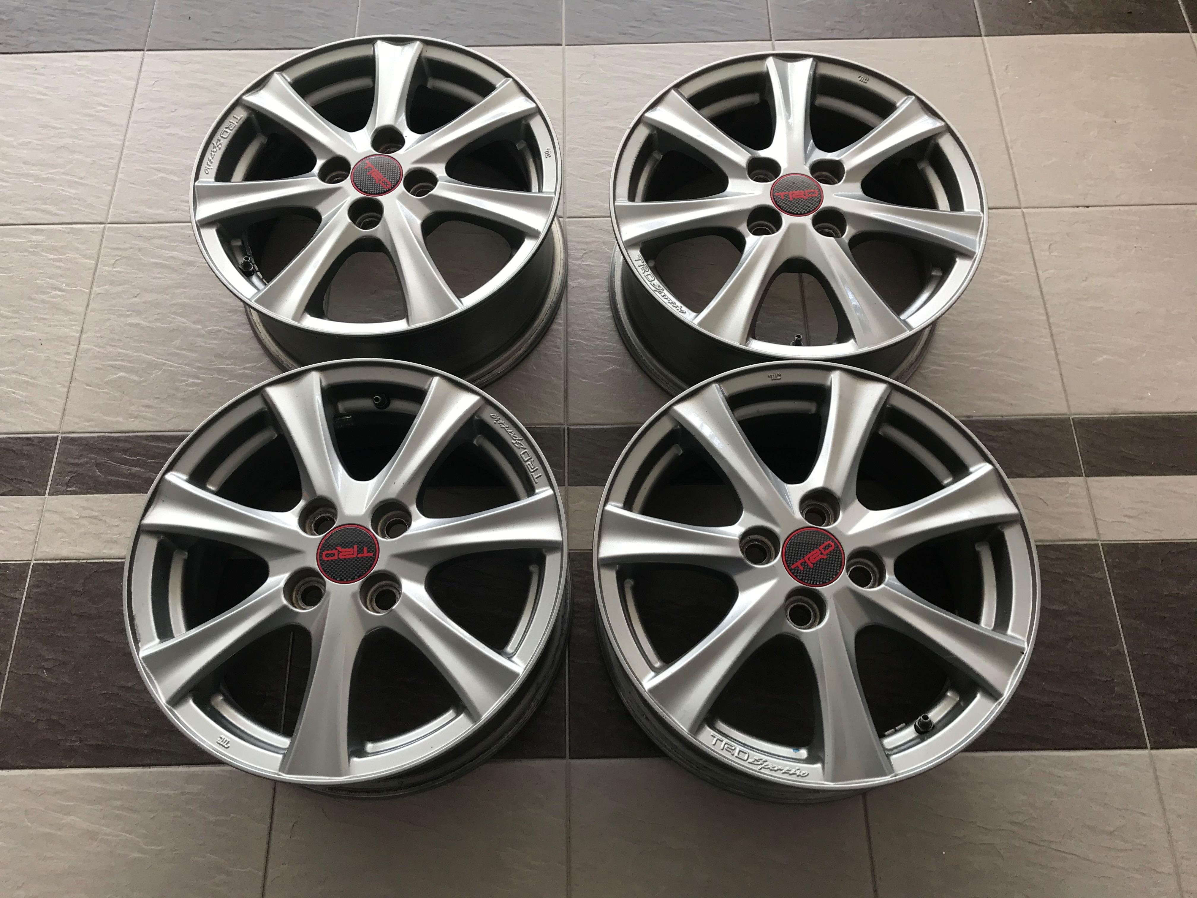Toyota TRD 15” Sport Rim, Auto Accessories on Carousell