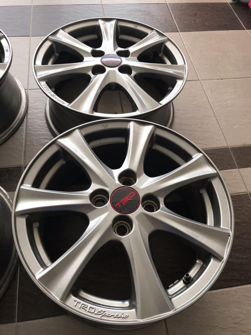 Toyota TRD 15” Sport Rim, Auto Accessories on Carousell