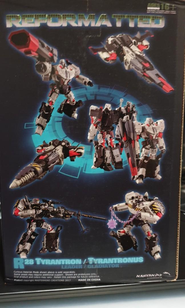 Transformers Mastermind Creations Reformatted R-28 Tyrantron MMC ...
