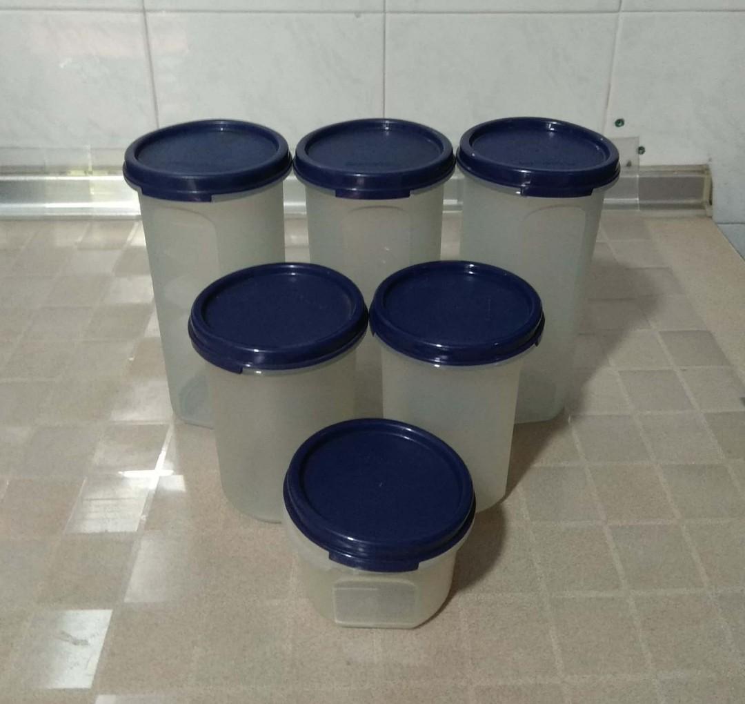 Tupperware Modular Mate Round (6), Furniture & Home Living, Kitchenware ...