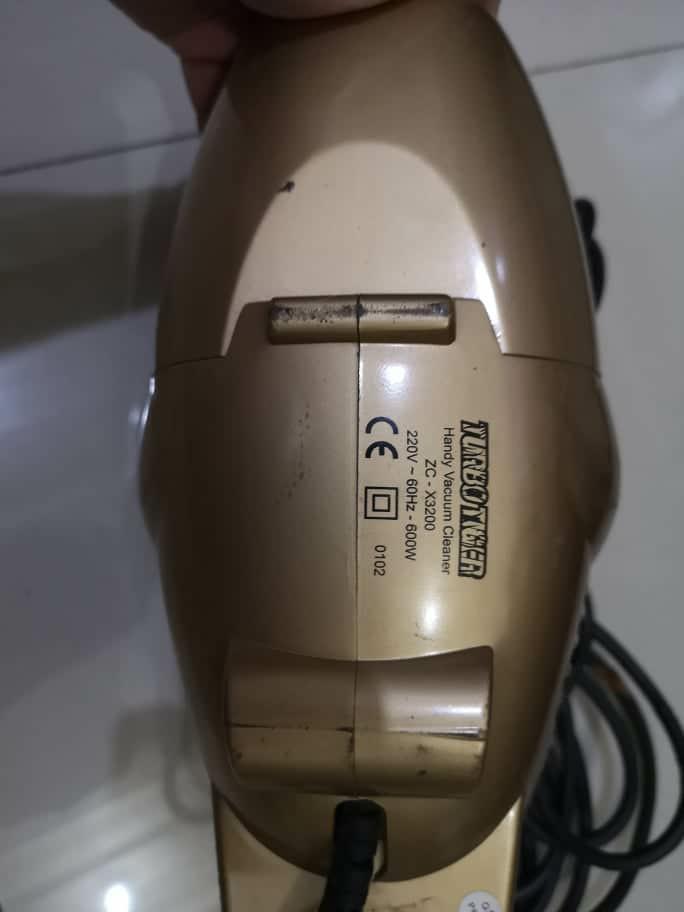 Turbo Tiger Handy Vacuum Cleaner, Furniture & Home Living, Cleaning ...