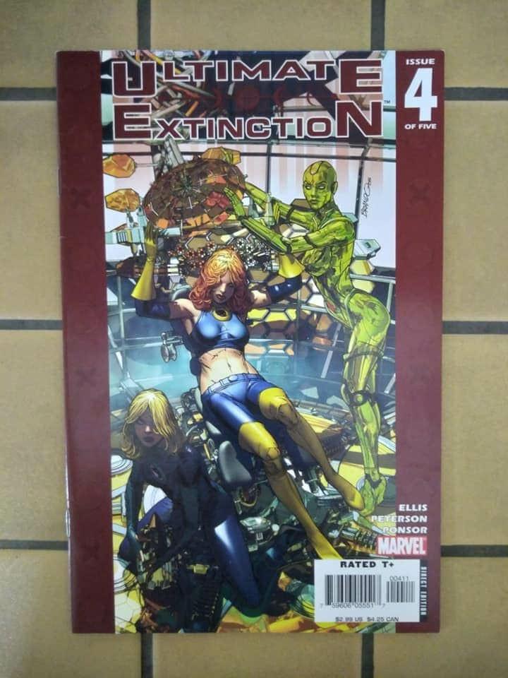 Ultimate Extinction #4 ( Brandon Peterson - Cover Art ) Marvel Modern ...