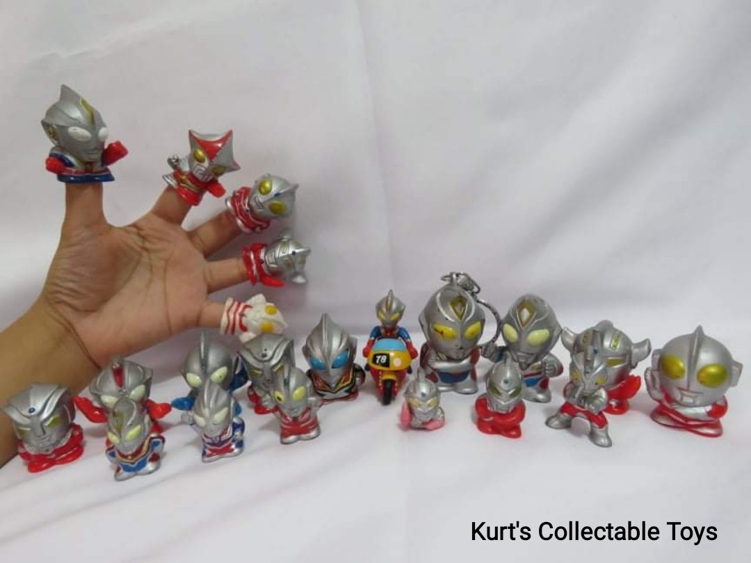 Ultraman Finger Puppet, Hobbies & Toys, Toys & Games on Carousell