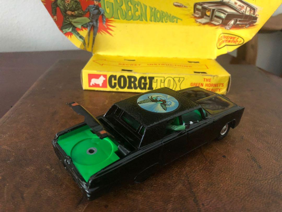 Vintage Original Corgi 268 Green Hornet Black Beauty Issued 1969 ...