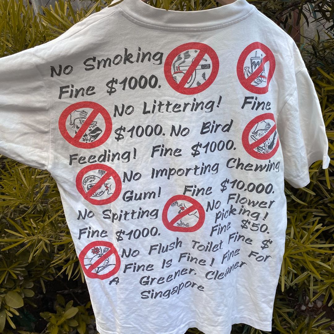 Vintage No Smoking tee, Men's Fashion, Tops & Sets, Tshirts & Polo ...