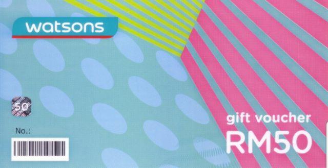Watson RM50 physical Gift Card, Tickets & Vouchers, Store Credits on ...