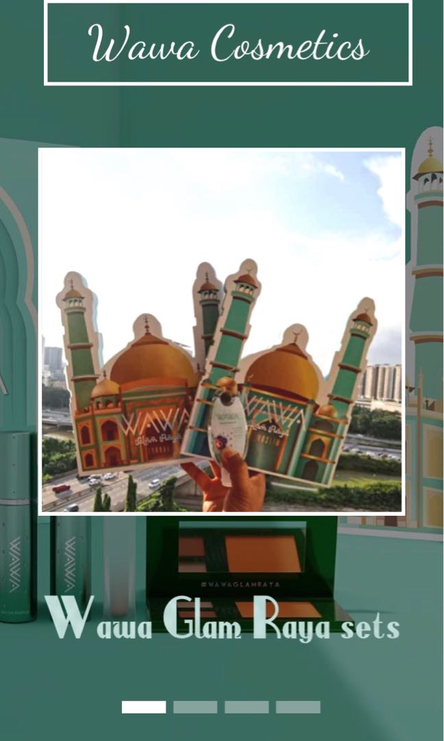 Wawa Glam Raya, Beauty & Personal Care, Face, Makeup on Carousell