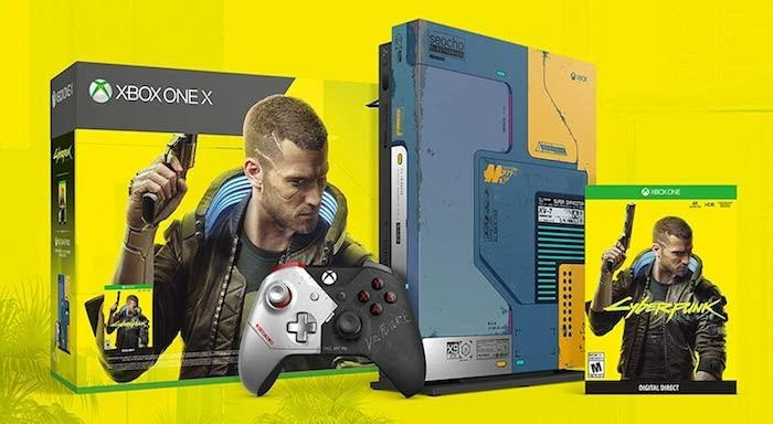 Xbox one X cyber punk edition, Video Gaming, Video Game Consoles, Xbox ...