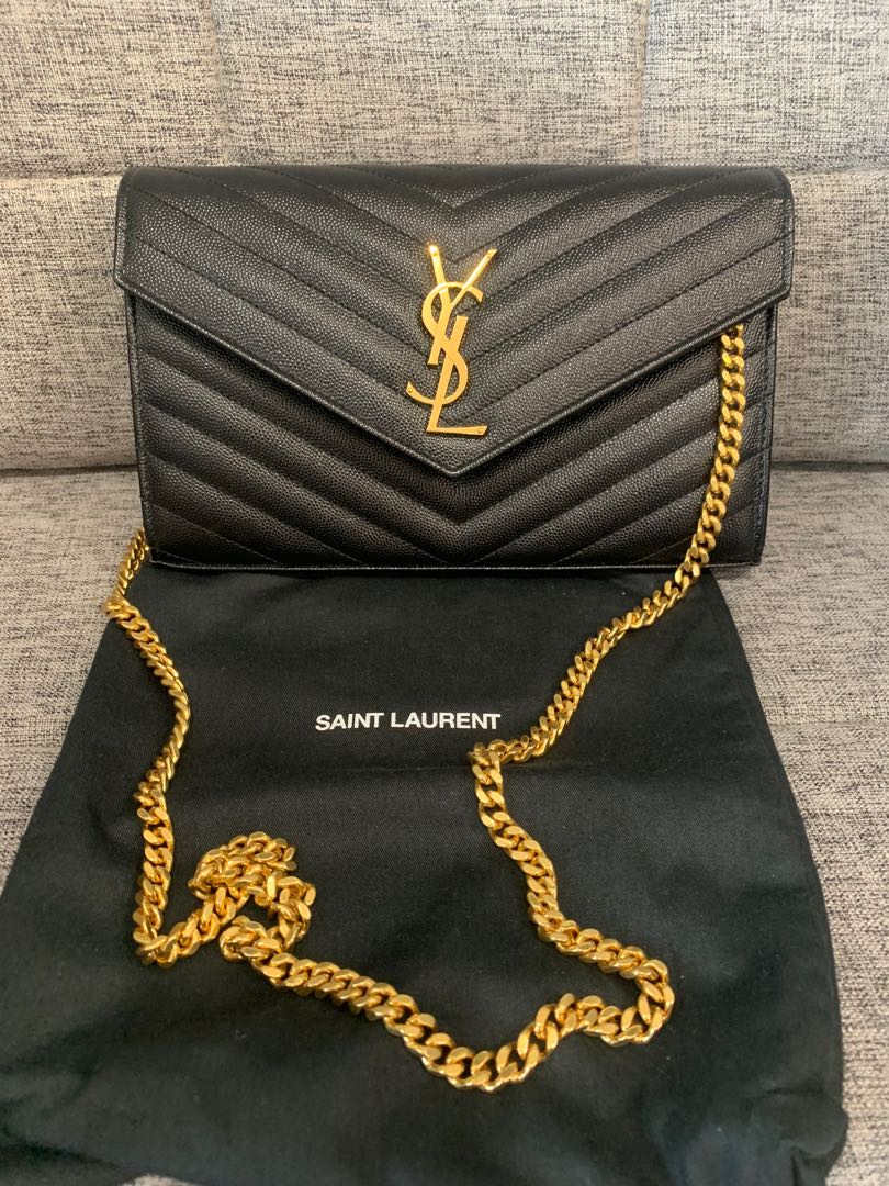 YSL WOC GHW large, Luxury, Bags & Wallets on Carousell