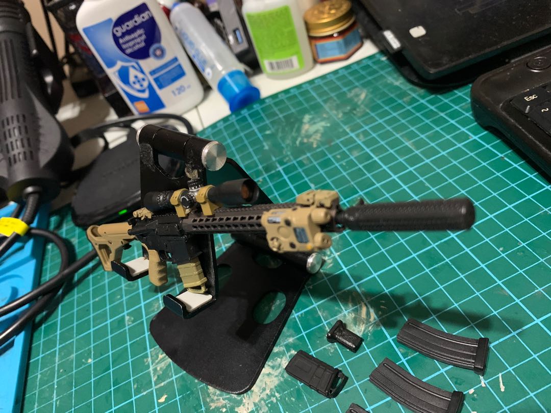 1/6 Scale Custom AR-15 Rifle (TOY ONLY), Hobbies & Toys, Toys & Games ...