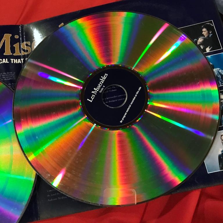 2-disc Laserdisc Les Miserables 10th anniversary concert, Hobbies ...