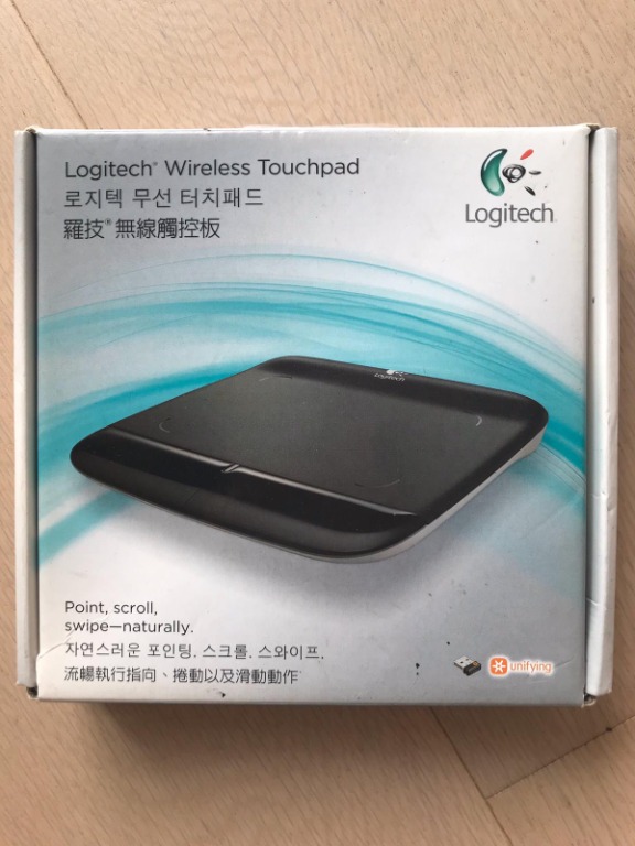 95% 新 logitech wireless touchpad 羅技 無線觸控板 mouse pad 2.4Hz, 電腦＆科技, 電腦周邊及 ...