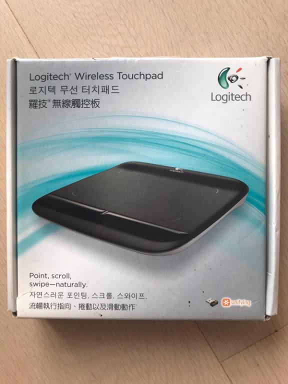 95% 新 logitech wireless touchpad 羅技 無線觸控板 mouse pad 2.4Hz, 電腦＆科技, 電腦周邊及 ...