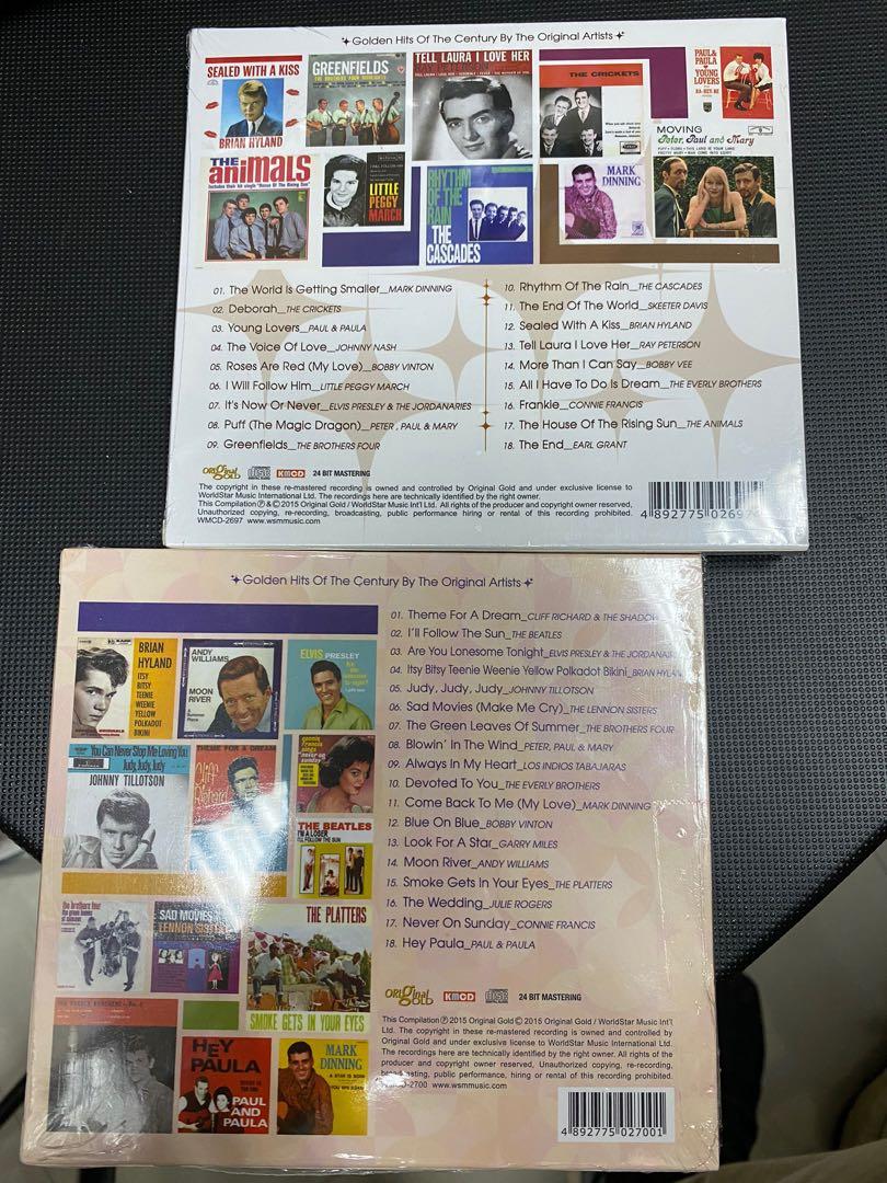 三套全新未開封 英文經典金曲精選 CD ： Those Were The Days vol.1 + vol.2 + vol.3, 興趣及遊戲, 音樂、樂器 & 配件, 音樂與媒體 - CD 及 ...