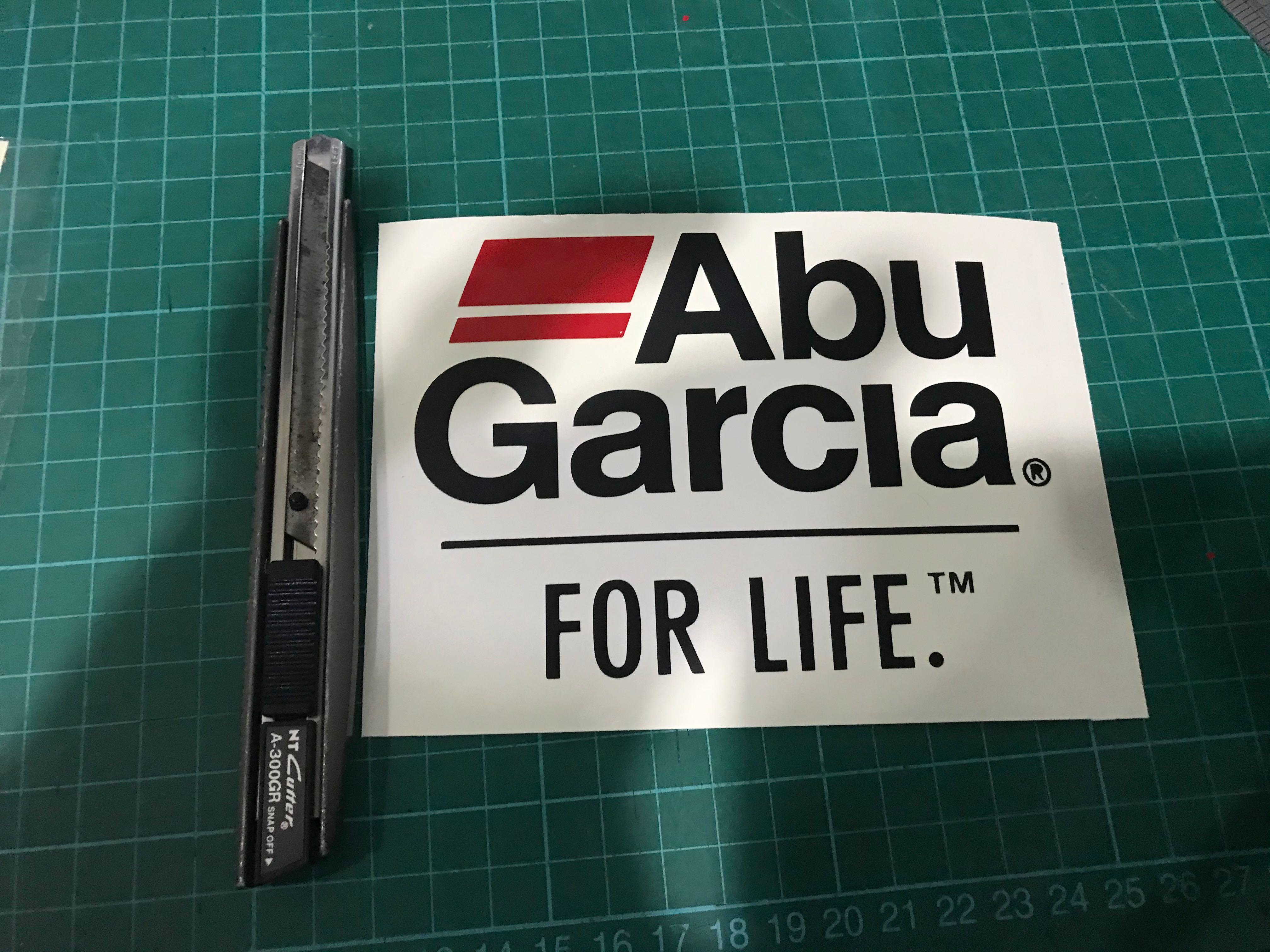 Abu Garcia Decal / Sticker, Hobbies & Toys, Stationery & Craft, Art ...