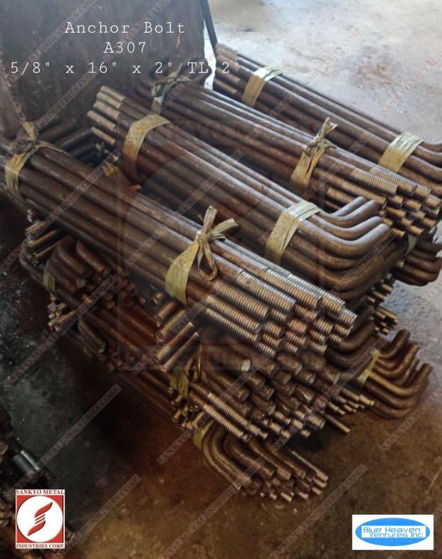 Anchor bolt , sag rod and stud bolt A325 , 4140, 304 , A307 , 1045 , 8. ...