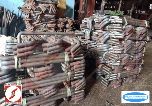 Anchor bolt , sag rod and stud bolt A325 , 4140, 304 , A307 , 1045 , 8. ...