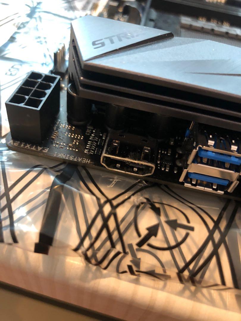 ASUS ROG Strix b450i gaming itx motherboard, 電腦＆科技, 手提電腦 - Carousell