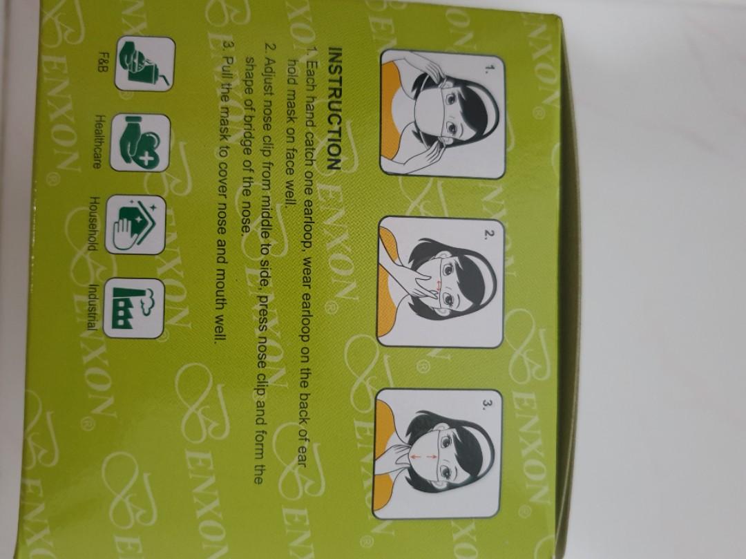 Benxon Disposable Medical Surgical Mask (3ply) [Certified by TUV ...