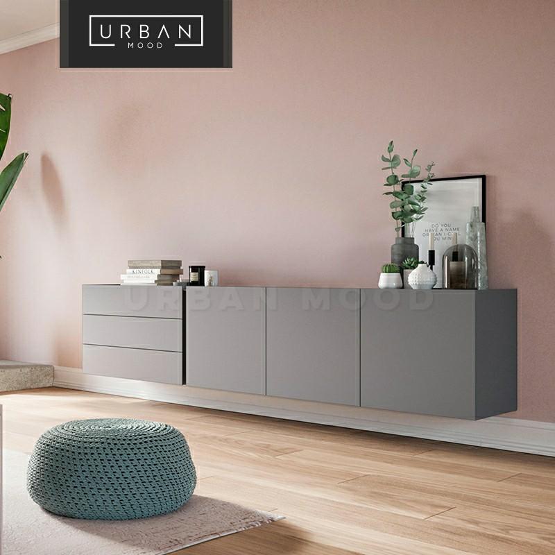 BRIE Modern Floating Sideboard, Furniture & Home Living, Furniture ...