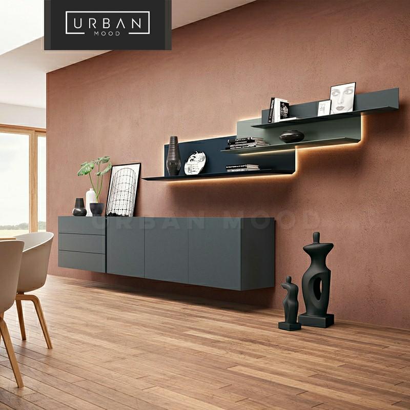 BRIE Modern Floating Sideboard, Furniture & Home Living, Furniture ...