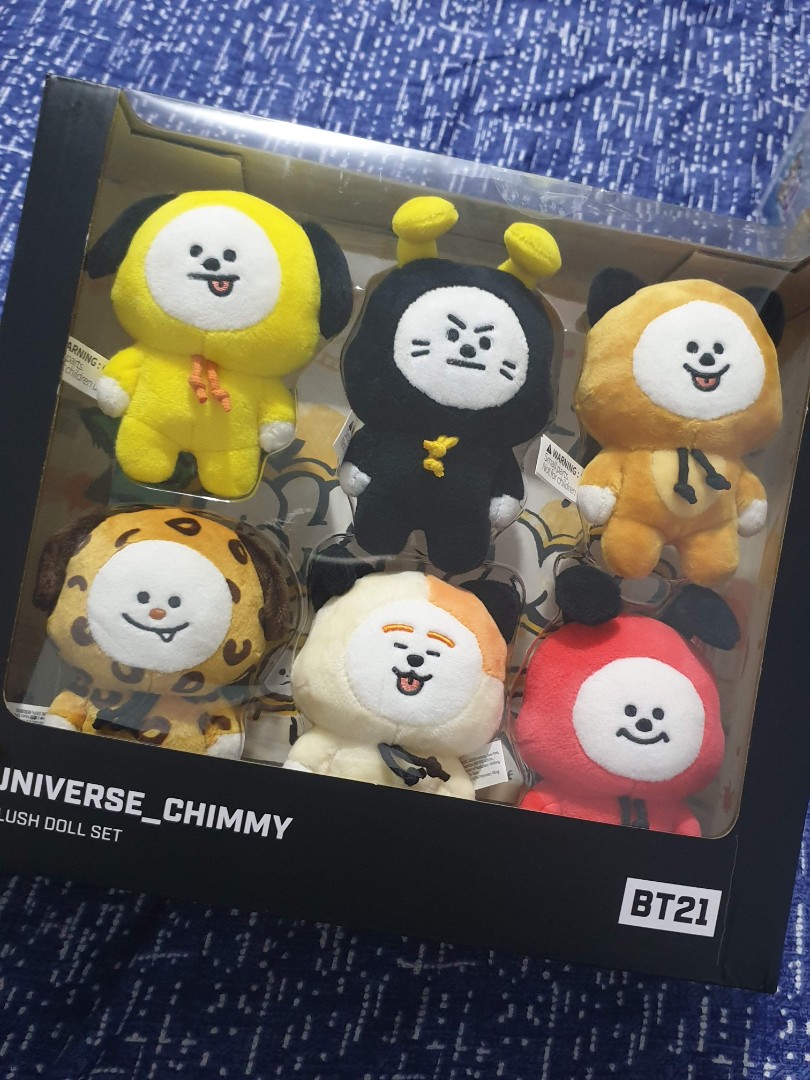 BT21 Chimmy and RH, Hobbies & Toys, Memorabilia & Collectibles, K-Wave ...