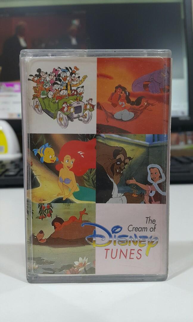 (Cassette) The Cream of Disney Tunes, Hobbies & Toys, Music & Media ...