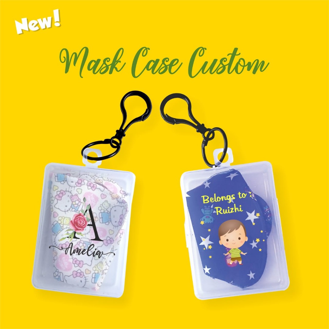 Custom case mask, Health & Nutrition, Face Masks & Face Shields on ...