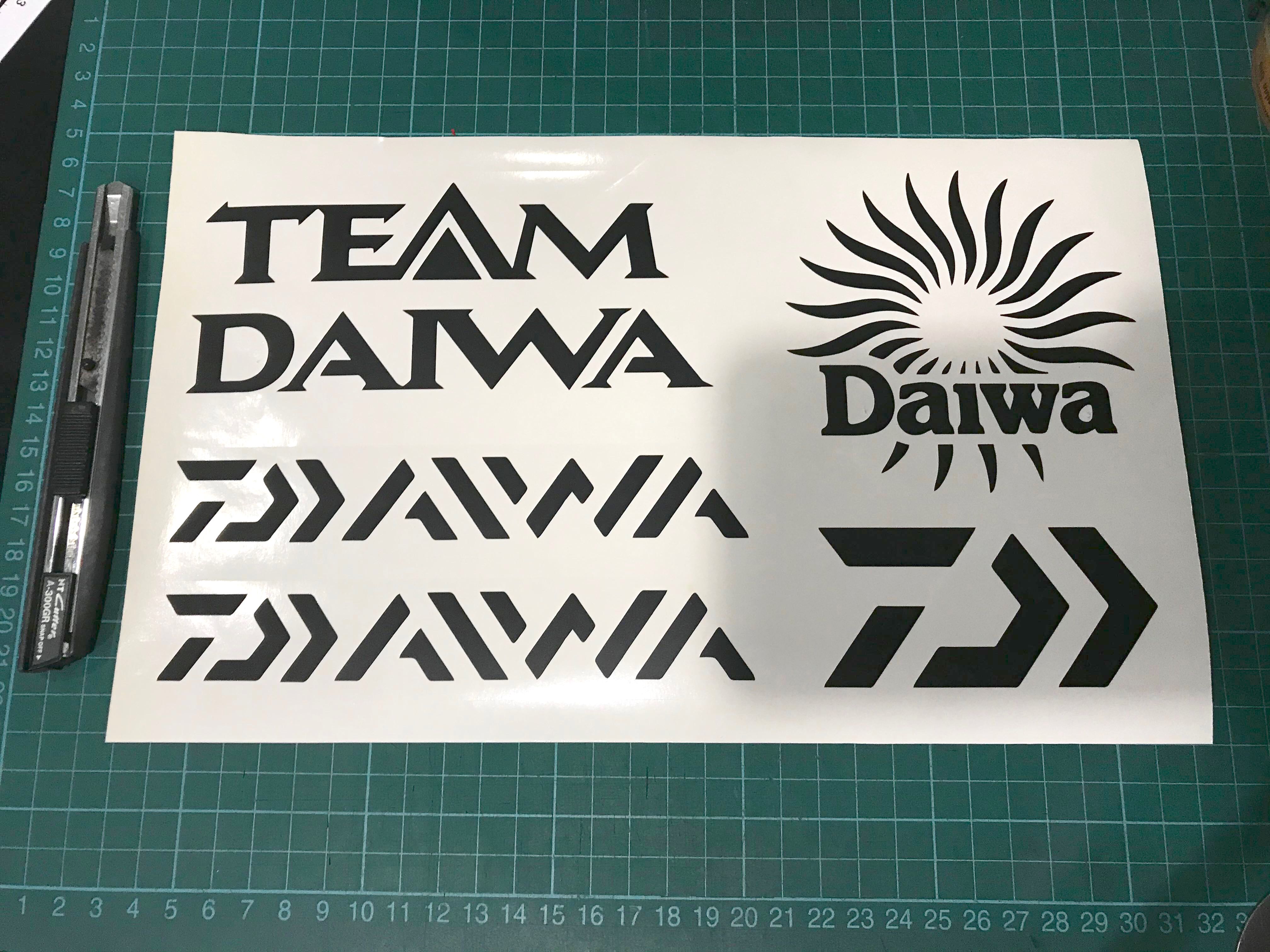 Daiwa Decal / Sticker Set, Sports, Sports & Games Equipment on Carousell
