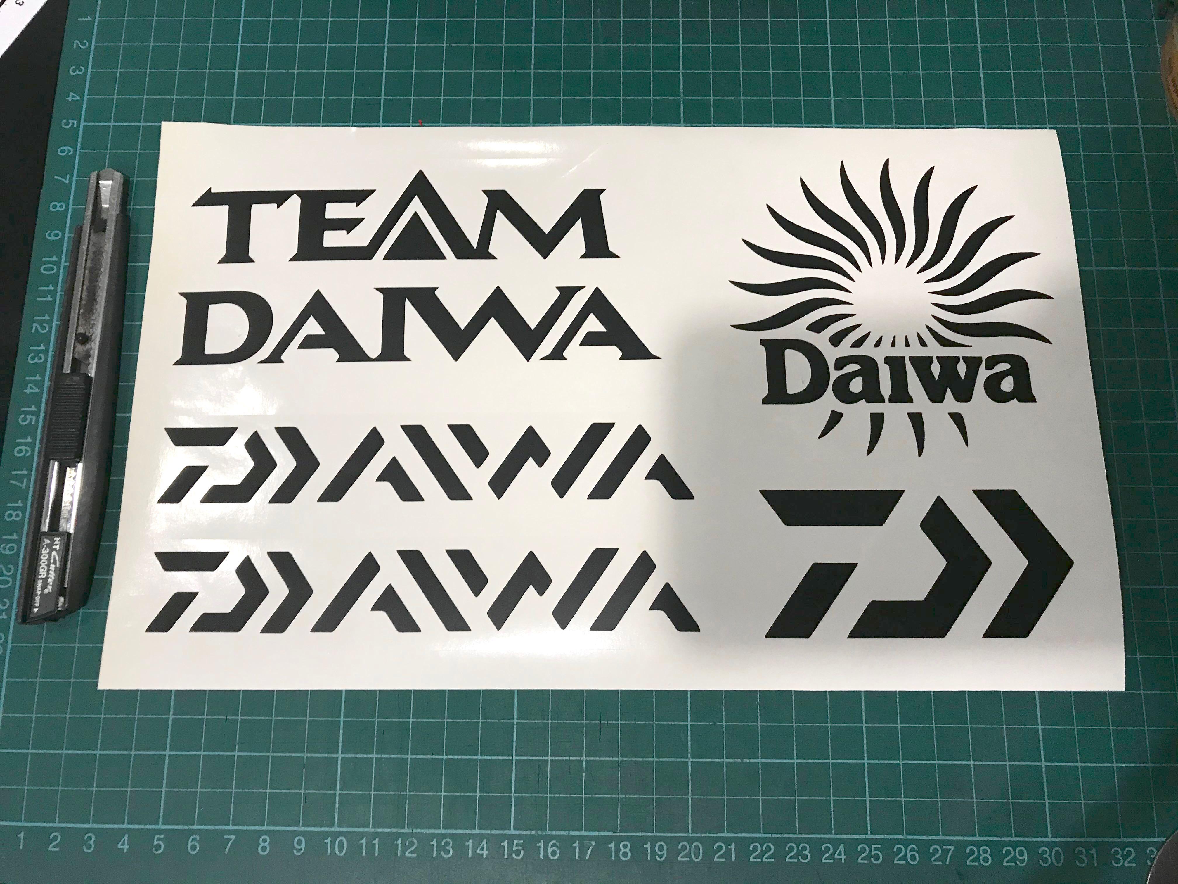 Daiwa Decal / Sticker Set, Sports, Sports & Games Equipment on Carousell